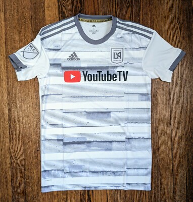 Authentic 2019 LAFC Away Adidas Soccer Jersey Mens Small DY0306 NWT You ...