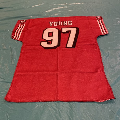 **NEW** Bryant Young SAN FRANCISCO SF 49ers Niners NFL RALLY TOWEL ...