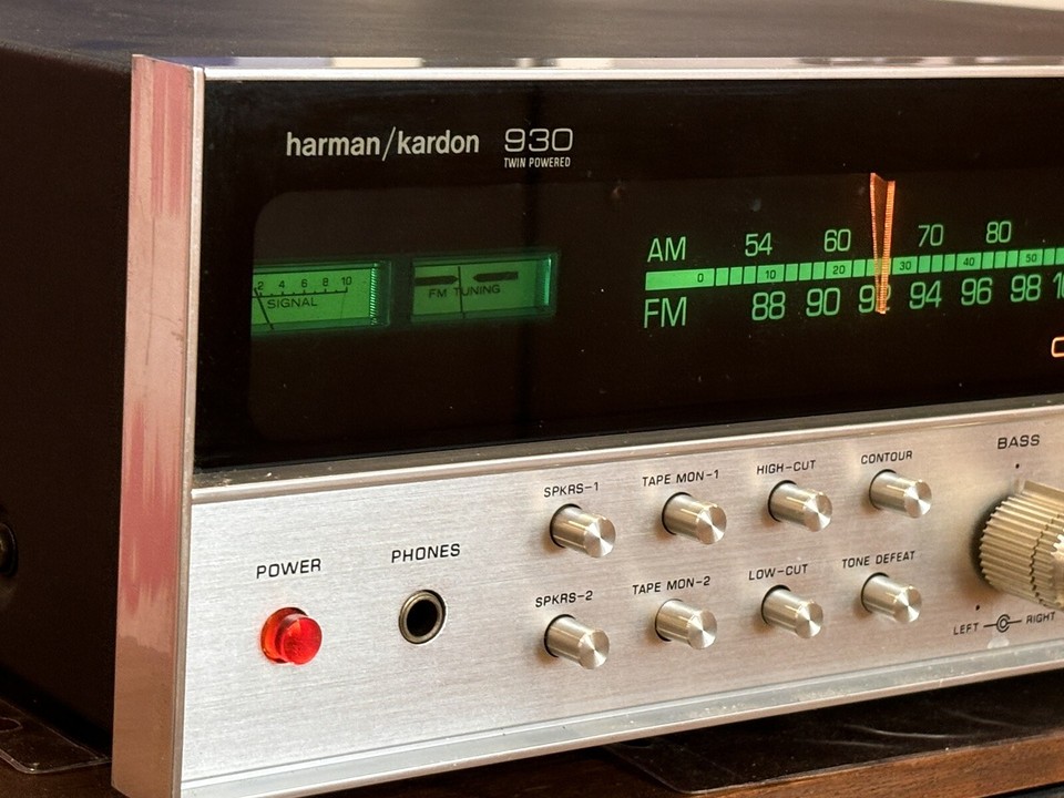 Vintage HARMON KARDON HK-930 Receiver - JUST Serviced - Near Mint ...