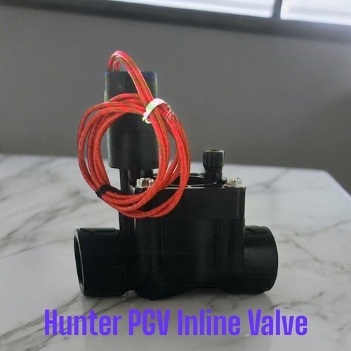 Hunter PGV Inline Valve 1 in. FPT | PGV-100G Pro Sprinkler 1" Female ...