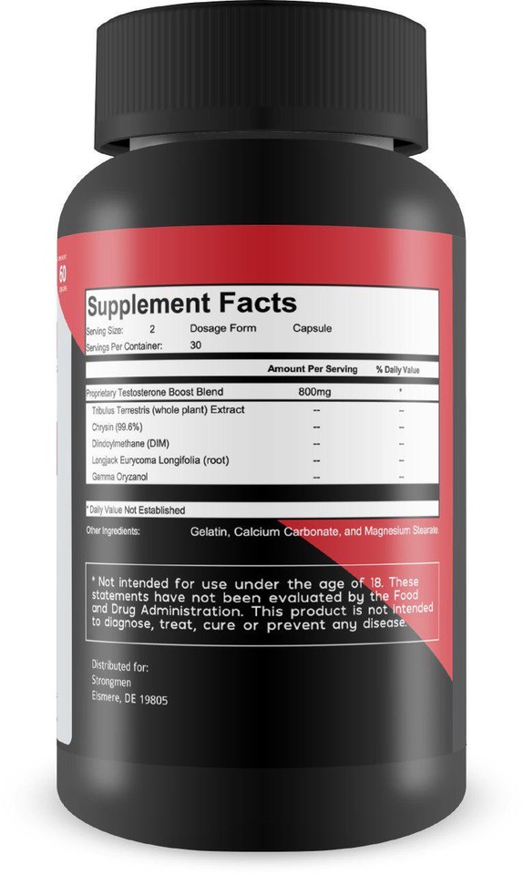 Strongmen Increase Strength & Energy, Virility, Vitality, Vigor - Up ...