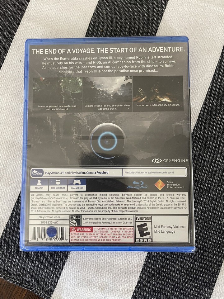 Robinson: The Journey VR (PS4 PlayStation PSVR) | eBay