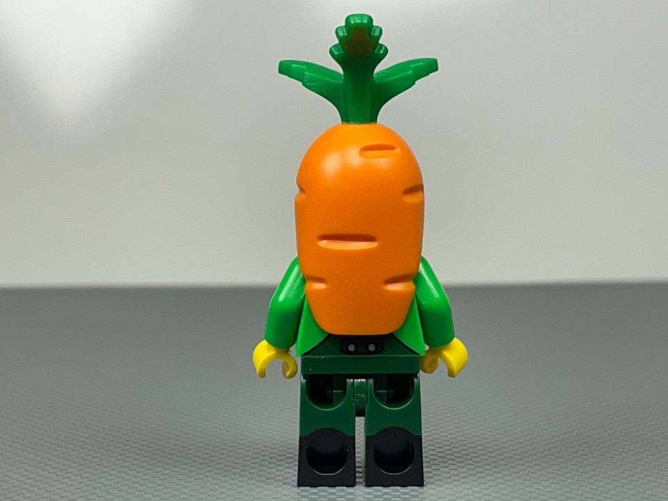 LEGO Carrot Mascot Guy Man Collectible Minifigure Series 24 CMF 71037 ...