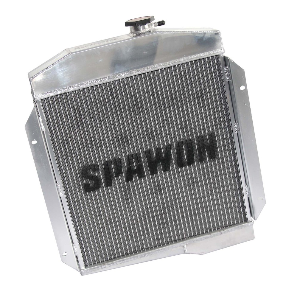SPAWON 4 Row Radiator For International Scout 1961-1971 3.2L L4 ...