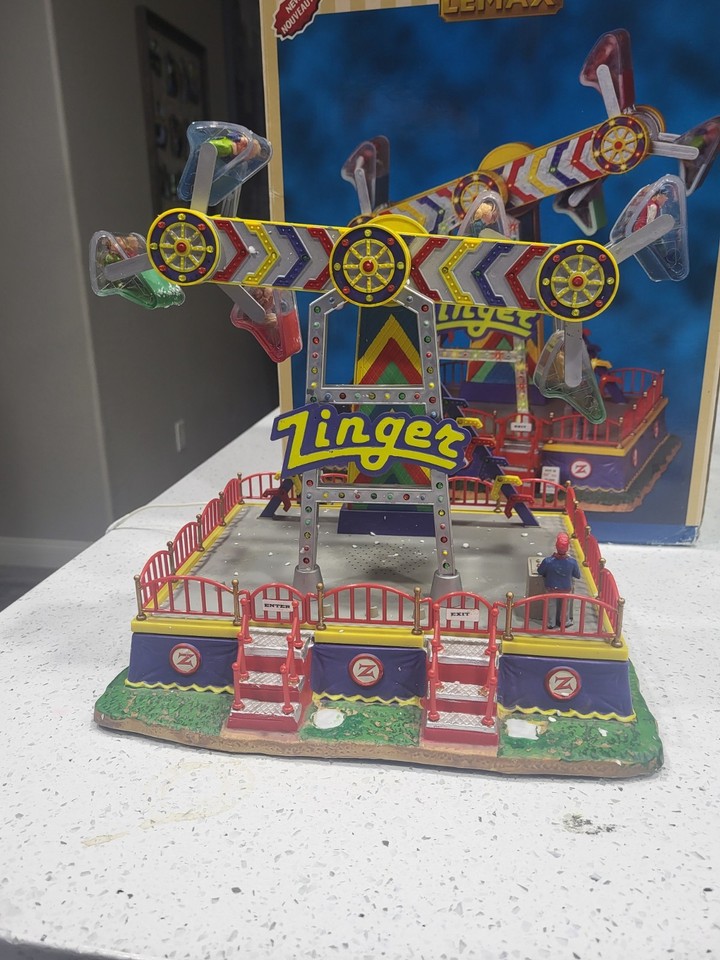 Lemax Zinger Carnival Ride | eBay