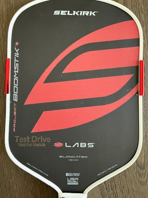 Selkirk Labs Project Boomstick Elongated Pickleball Paddle. Stamped ...