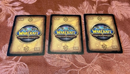 World Of Warcraft 3 Card Set Bloat Fish Legion Scarab | eBay