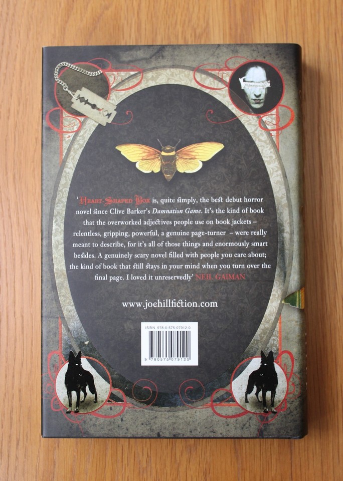 Heart Shaped Box by Joe Hill (2007 1st) Signd & Doodled It's Only Rock ...