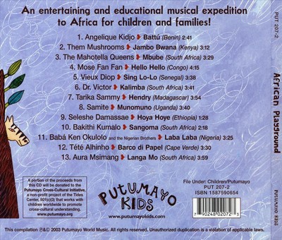 VARIOUS ARTISTS AFRICAN PLAYGROUND NEW CD 790248020723| eBay