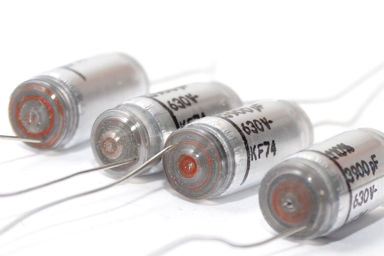 4x Styroflex Kondensator von NSF 3.9 nF / 630 V- / 10 %, Audio HiFi ...