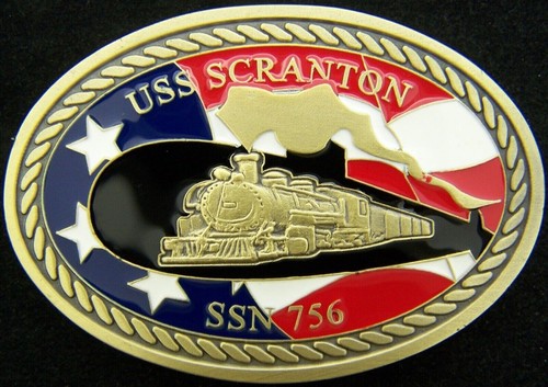 USS Scranton SSN 756 Navy Challenge Coin | eBay