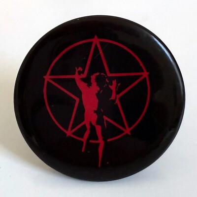 RARE Vintage late 1970s RUSH band button 2112 pin Starman badge 1.75 ...