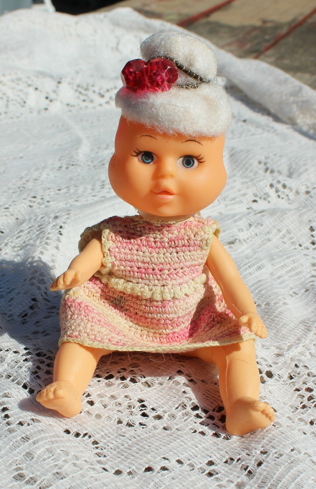 Vintage Made in Hong Kong Three / 3 Face Doll | eBay