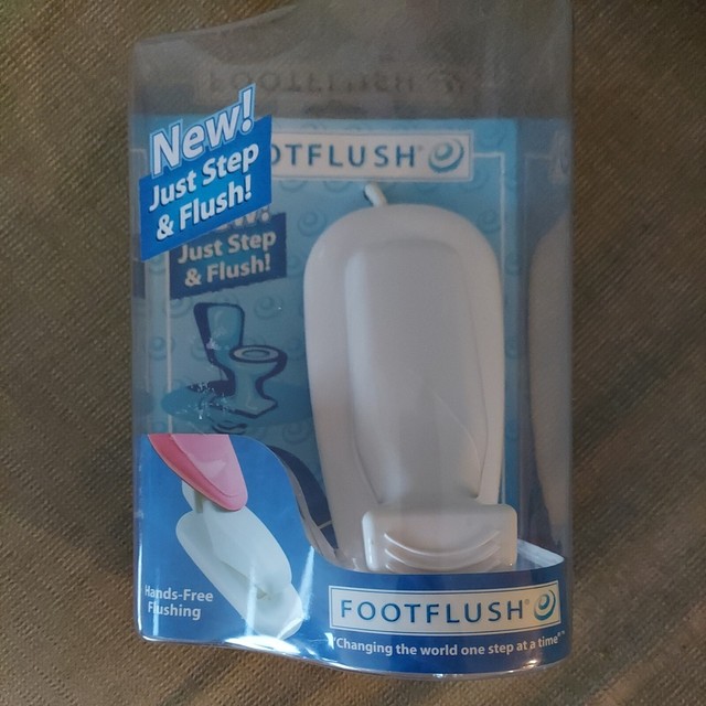 Footflush Classic Hands- Germ Foot Pedal Toilet Flusher 1703 for sale ...