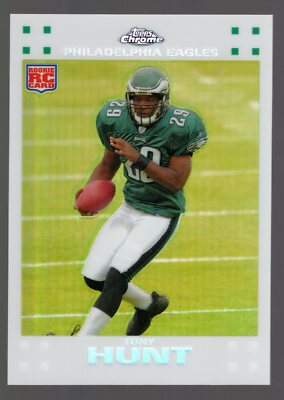 2007 TOPPS CHROME TONY HUNT WHITE REFRACTOR CARD #187 **NM-MT** #868/ ...