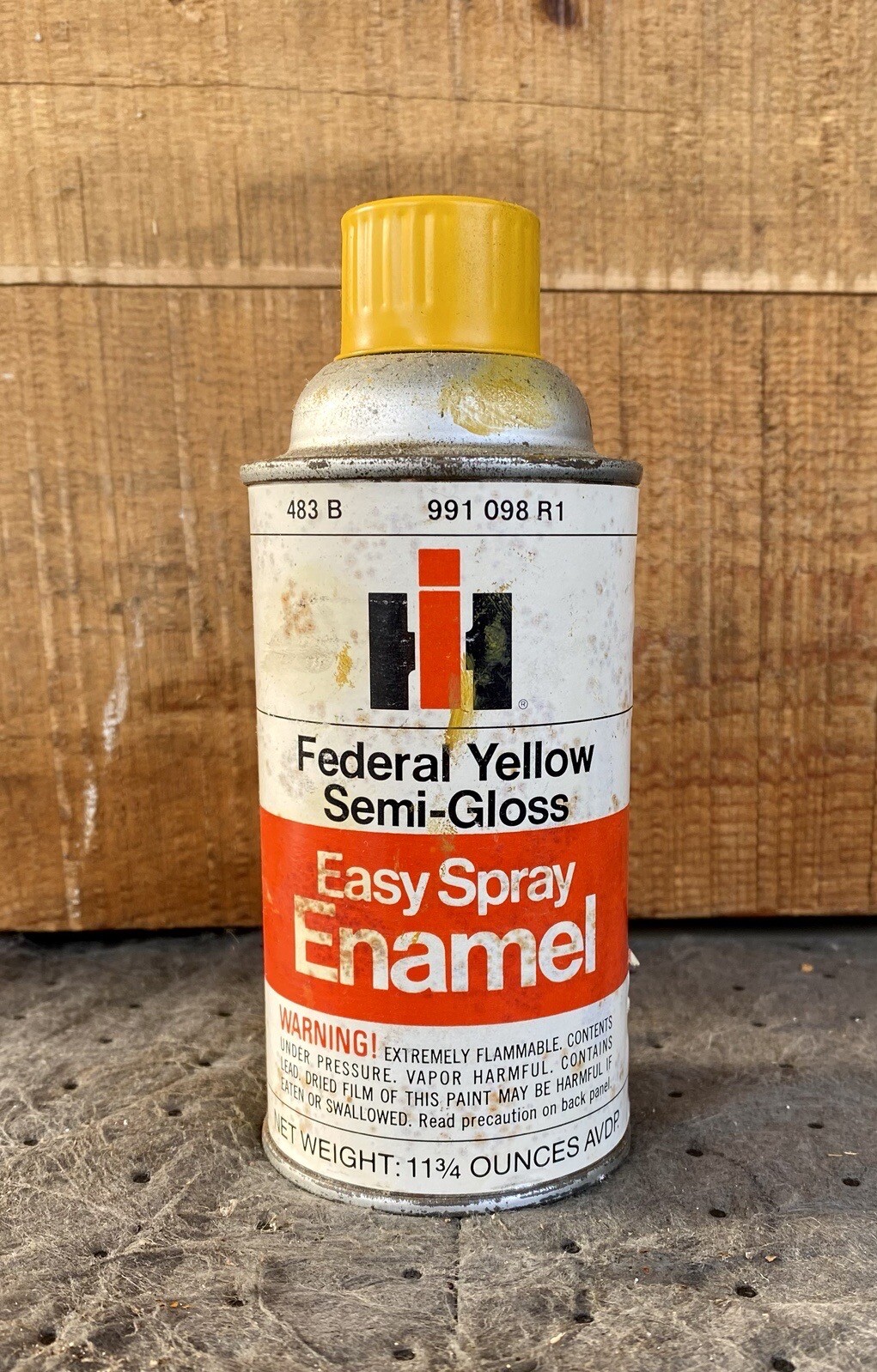 Federal Yellow Spray Paint