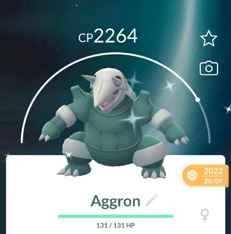 Shiny Aggron Pokemon