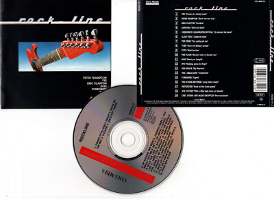 ROCK LINE (CD) 19 Titres : Peter Franpton, Yes, Eric Clapton, Inxs ...