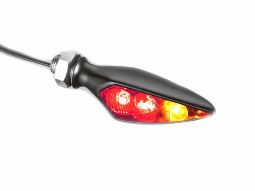 169.100 RHOMBUS S DF DARK KELLERMANN UNIVERSAL RIGHT INDICATOR/REAR BRAKE LIGHT | eBay Australia