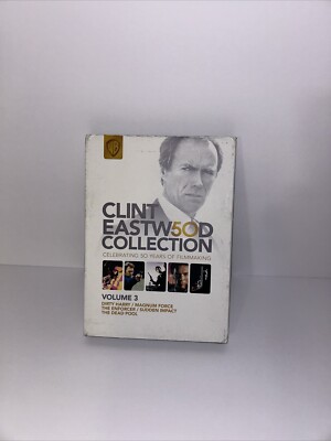 DIRTY HARRY COLLECTION - Clint Eastwood - All 5 Movies DVD 883929435432 ...