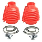 Empi Deluxe Red Split Swing Axle Boot Kit for VW Beetle - Pair - 9981 ...