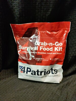 4 Patriots Grab-n-Go Survival Food Kit. | eBay