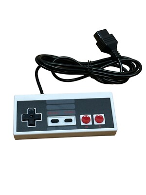 NES Controller For Nintendo Original 80s Console Wired Gamepad White 7 ...