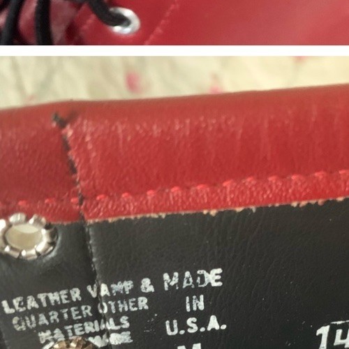 Justin Women's Cowboy Boots Size 8.5B Red Classic Roper Cowgirl Western ...