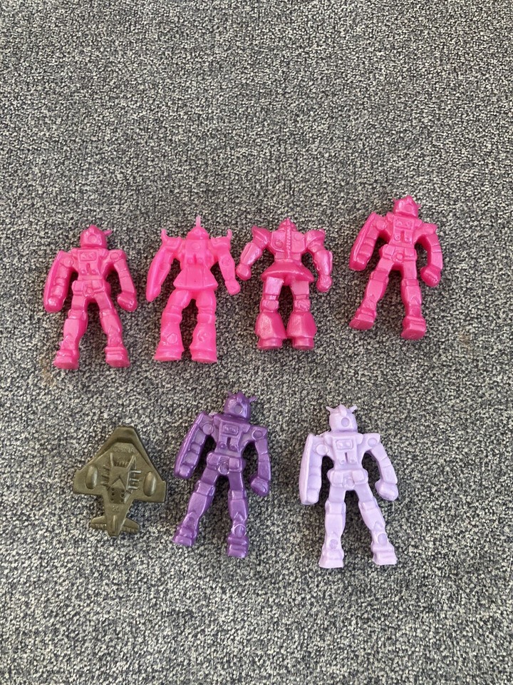 Vintage Rigo Mini Robot Figure Lot 1.75” Gashapon | eBay
