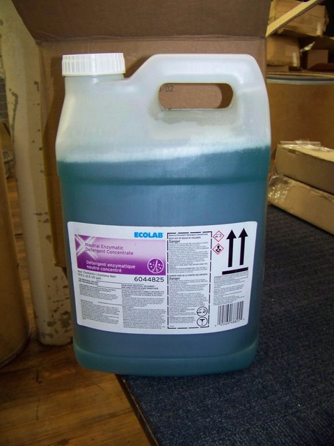Ecolab Neutral Enzymatic Detergent Concentrate 2.5gal 2 Each for sale ...