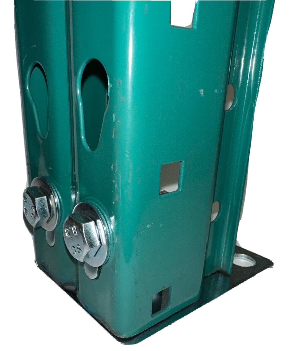 (50) Pallet Racking Universal Foot Plates for Upright; Nuts, Bolts ...