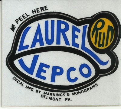 Jepco Laurel Run Vintage Unused Mining Hard Hat Decal Sticker | eBay