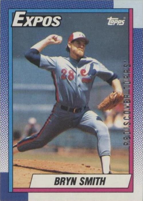 2017 Topps - Rediscover Topps Buybacks Bryn Smith #1990-352 Silver for ...