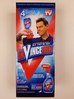 InVinceable All In One Cleaner Stain Fighter Laundry - As Seen on TV ...