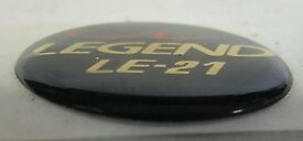 LEGEND LE-21 8103661 STEERING WHEEL 1 3/8" PAIR (2) RAISED DECAL MARINE ...