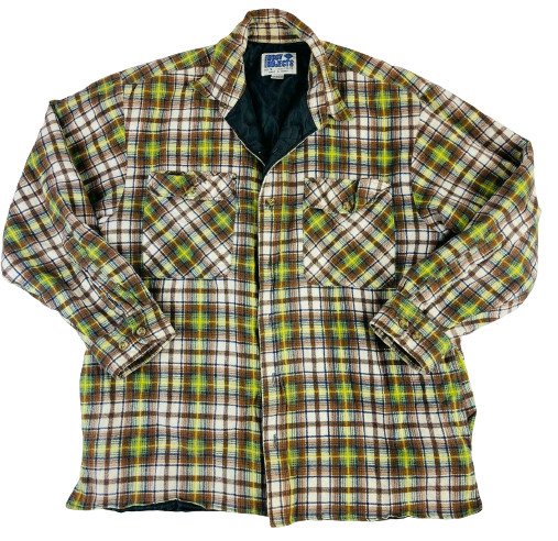Vintage Body Objects Flannelette Button Front Surfer … - Gem