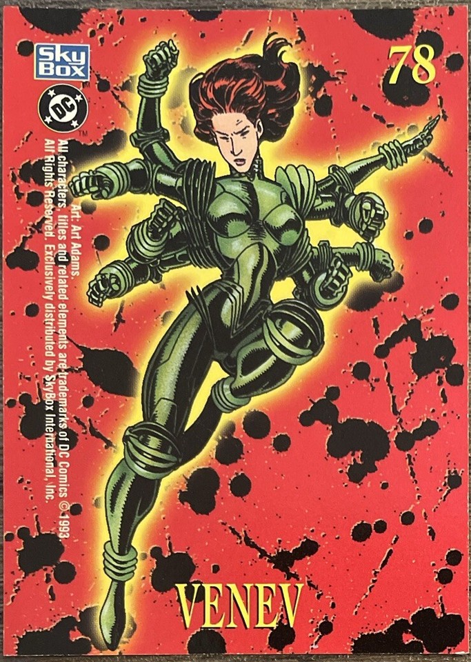 DC Bloodlines Trading Card - #78 Venev | eBay