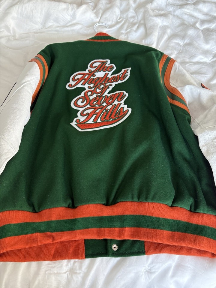 Florida A&M University FAMU Letterman Varsity Wool&Leather Tailored ...