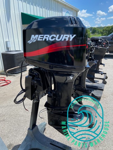 2004 Mercury 50 HP 3-Cylinder Carbureted 2-Stroke 20" (L) Outboard ...