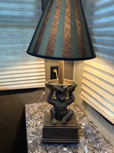 monkey lamp with shade | eBay