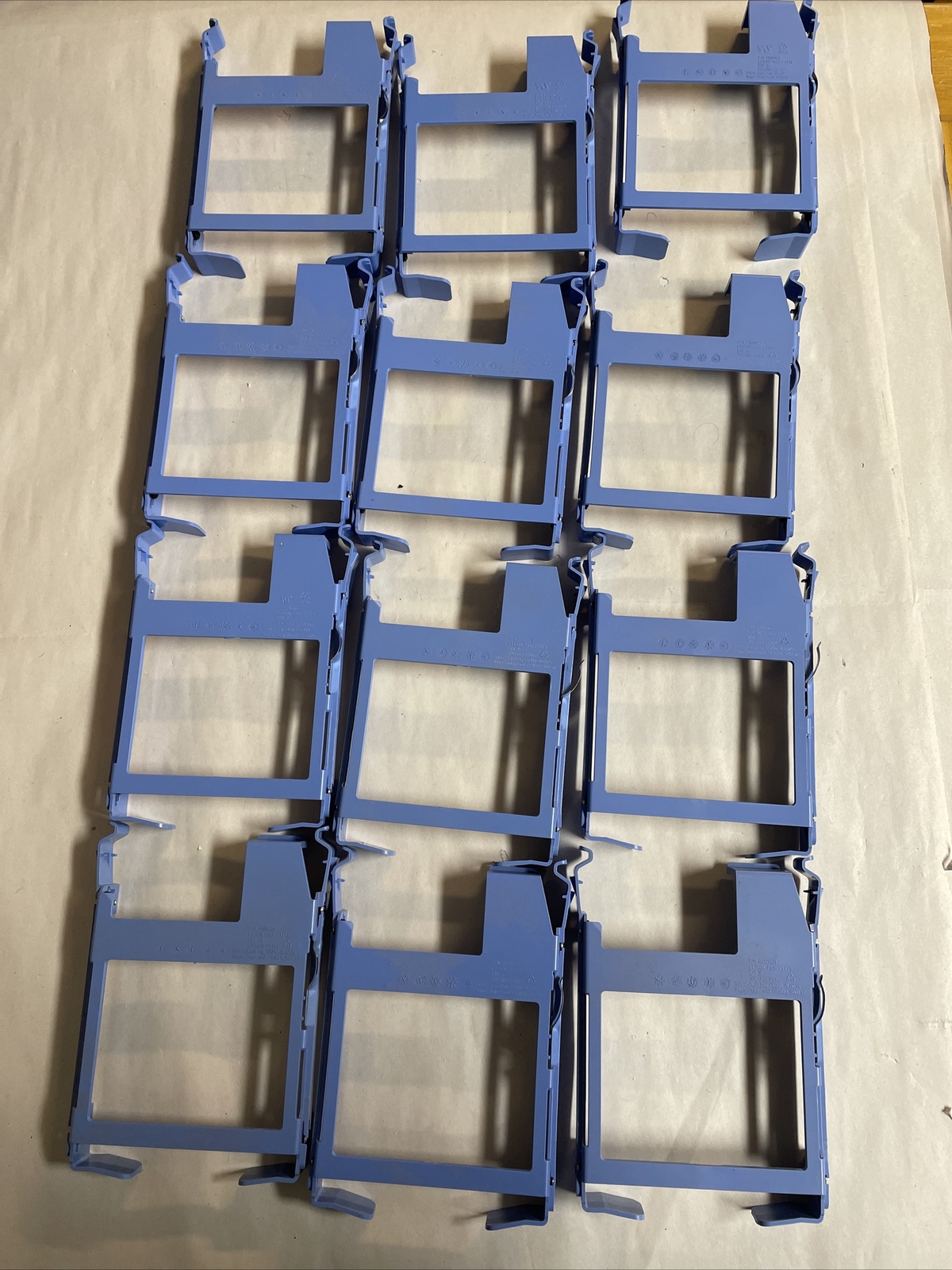 Lot 12 Dell PX60023 Optiplex Blue 3.5” HDD Caddy Hard Drive Trey @MB124 ...
