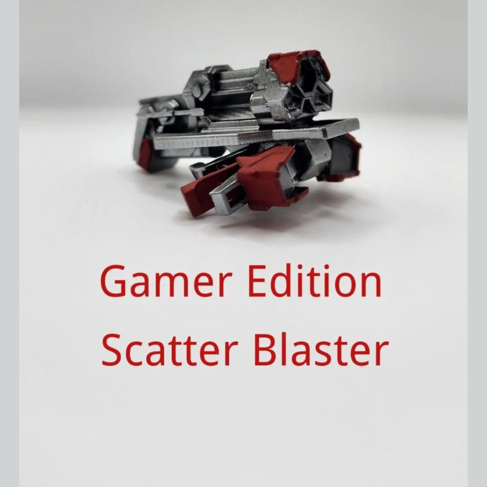 scatter blaster for studio series gamer edition figures upgrade kit | eBay