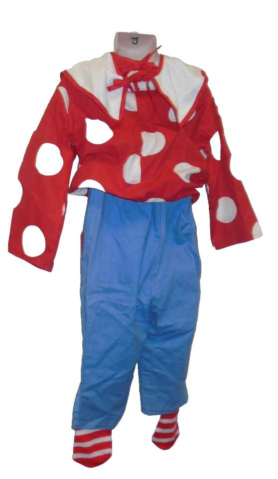 raggedy boy costume wig socks Sz 3-5C Cotton 5pc set made in the USA | eBay