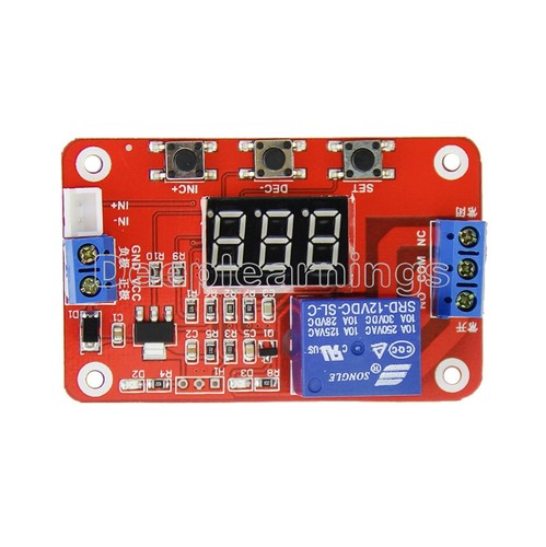 DC 12V Relay Switch Control -20 to100℃ Digital Temperature Display ...