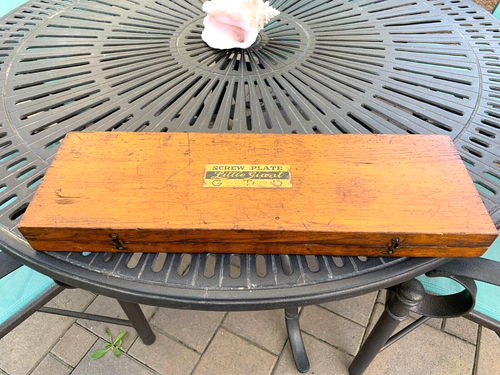 Vintage Greenfield Little Giant # 35 Tap and Die Set, Screw Plate ...