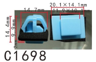 20pcs Fit Hyundai 877561F000,877563R000 Front Bumper Push Retainer | eBay