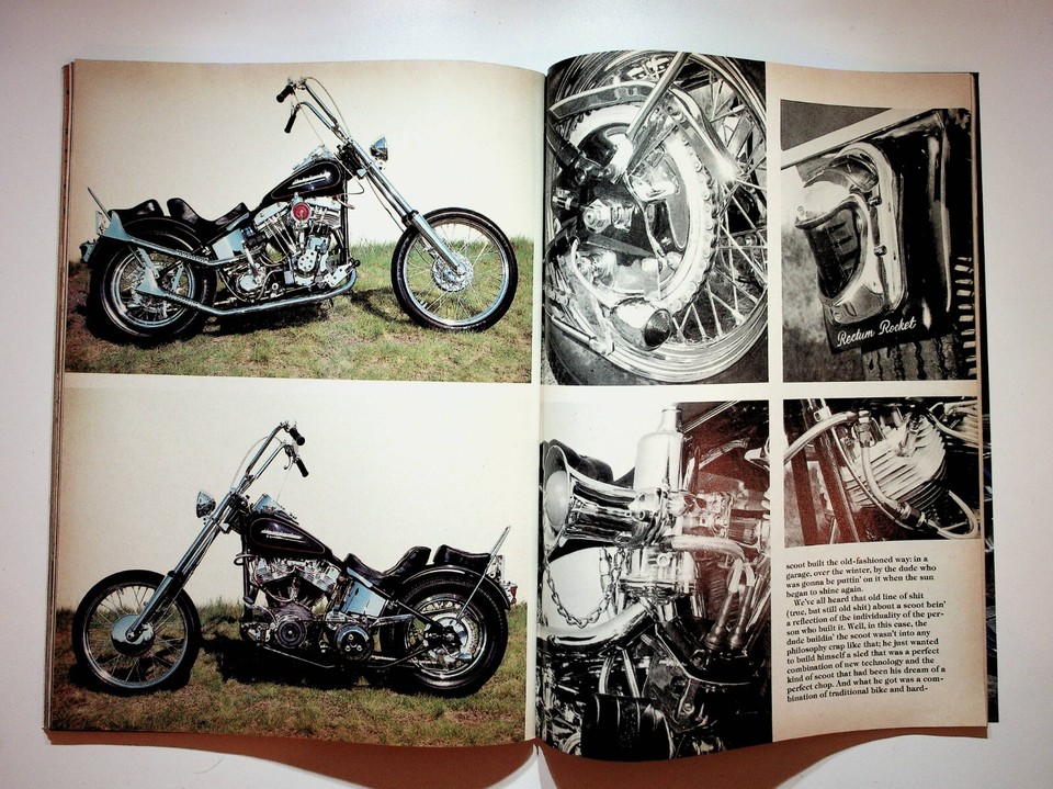 1982 November Easyriders Motorcycle Magazine David Mann Harley-Davidson ...