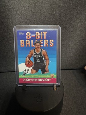 2025-26 Topp Flagship Basketball Carter Bryant-#8B-40 RC 8-Bit Ballers ...