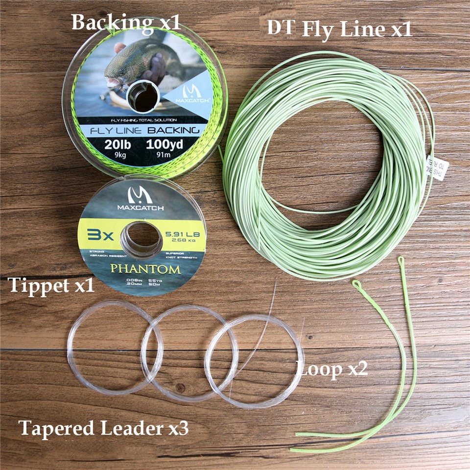 Maxcatch Double Taper Floating Fly Fishing Line DT1/2/3/4/5/6/7/8F ...