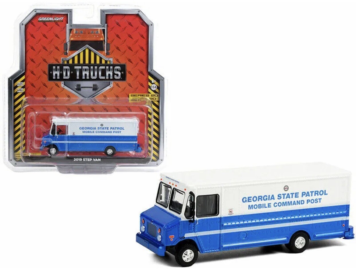 Greenlight 1/64 HD Trucks 20 GSP Georgia State Patrol Mobile Command ...